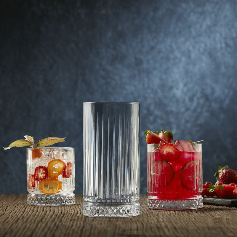 Bicchiere vetro decorato Elysia cl. 21 | Bicchieri bar | Rausa srl