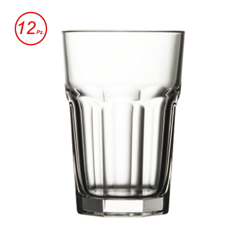 Bicchieri bar: Bicchiere vetro cocktail martellato